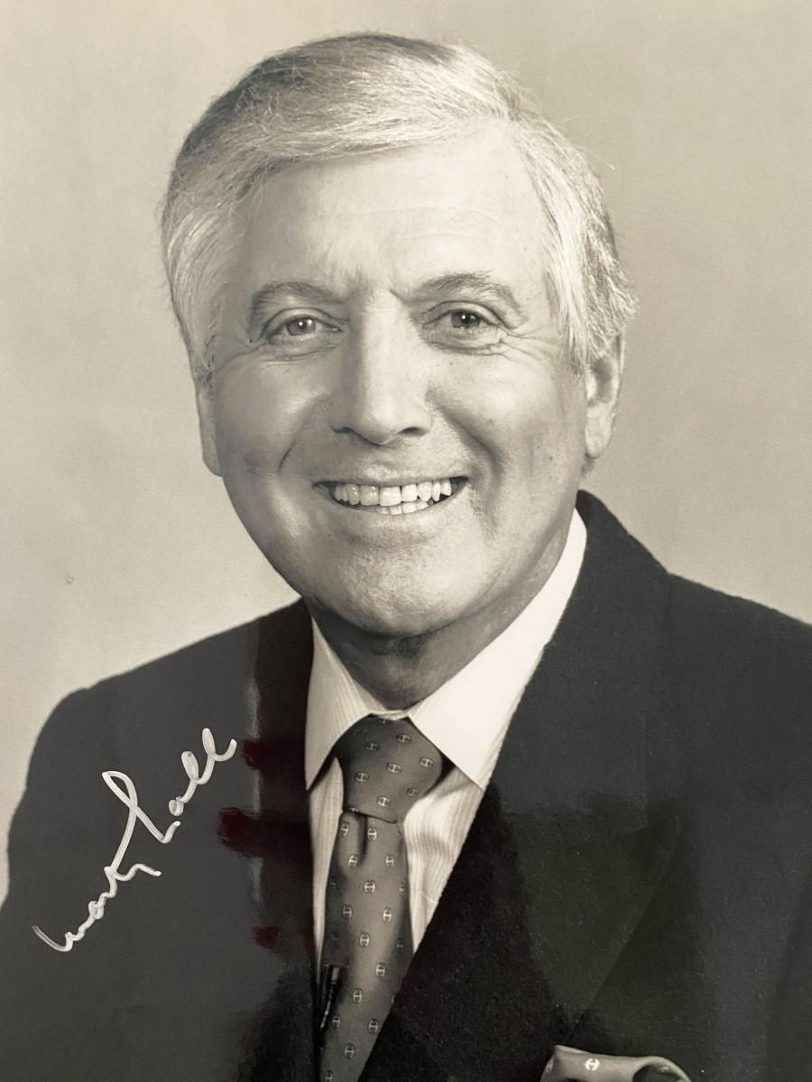Game show host Monty Hall signed photo | EstateSales.org Game show host Monty Hall signed photo | EstateSales.org