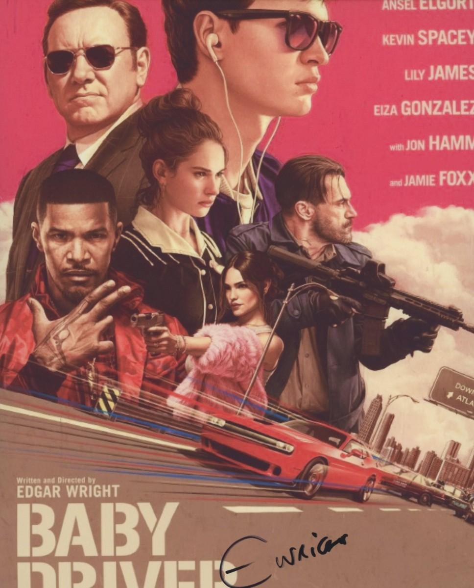 Edgar Wright signed Baby Driver photo | EstateSales.org