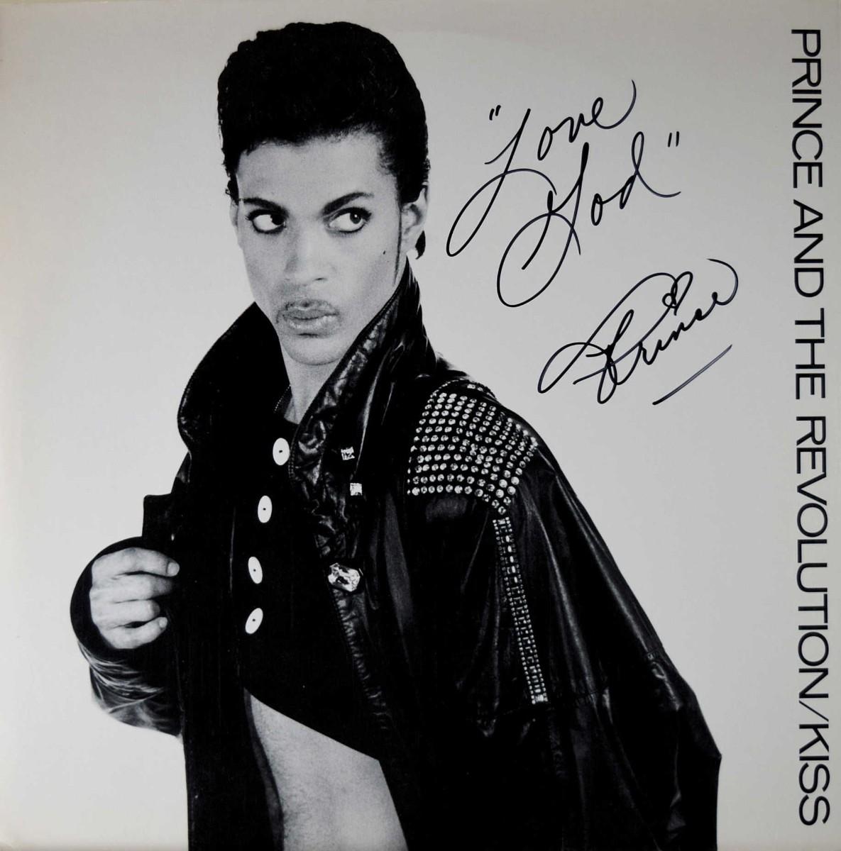 Prince signed 12 inch single album | EstateSales.org