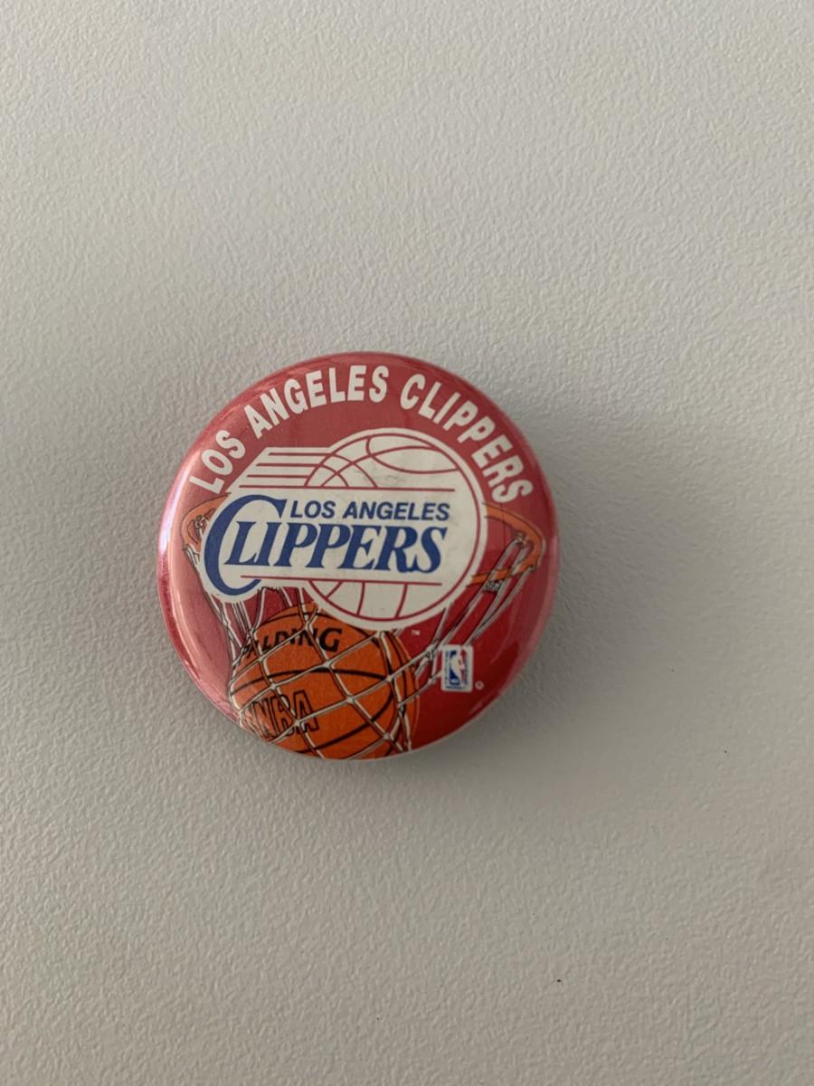 Los Angeles Clippers NBA Pin | EstateSales.org