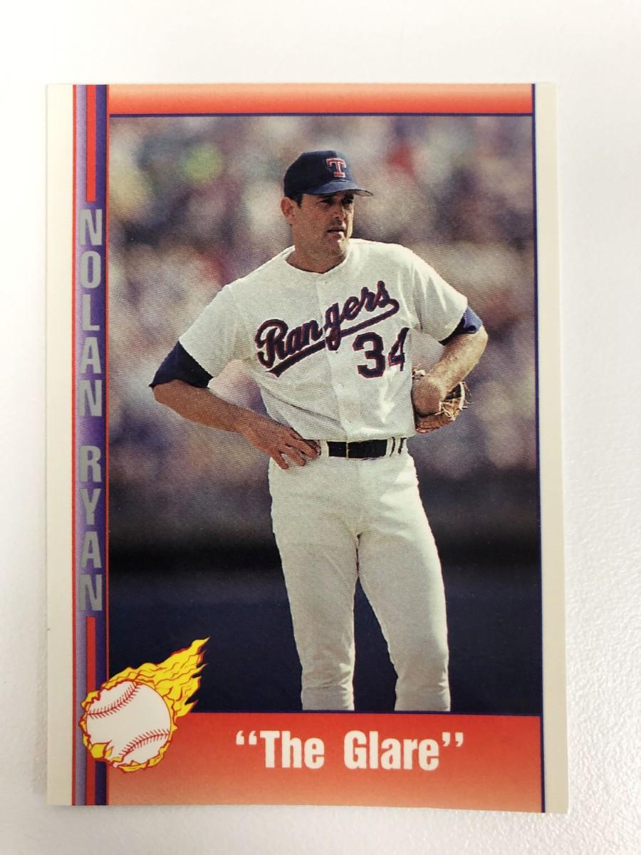 1991 Pacific Ryan Texas Express I #94 Nolan Ryan/The Glare Baseball ...