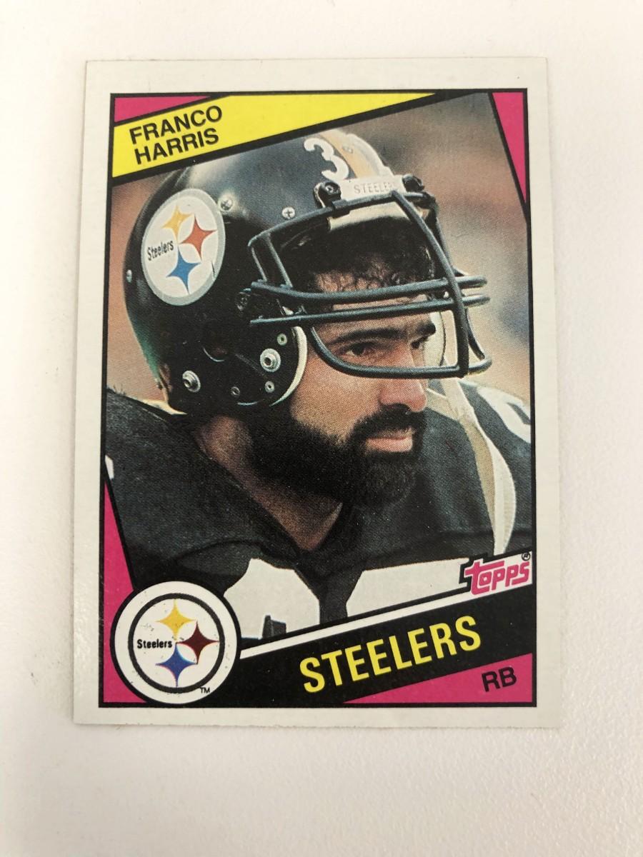 1984 Topps #165 Franco Harris Football Card | EstateSales.org