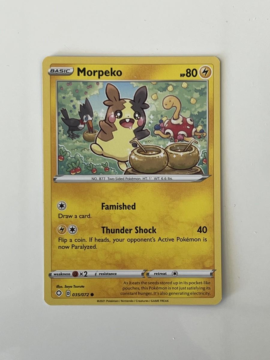 Morpeko Pokemon Card Mint Plus | EstateSales.org