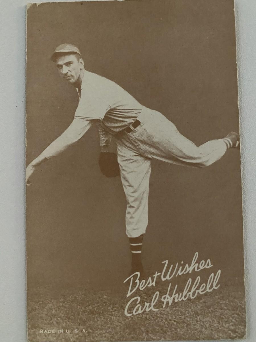 Carl Hubbell postcard | EstateSales.org