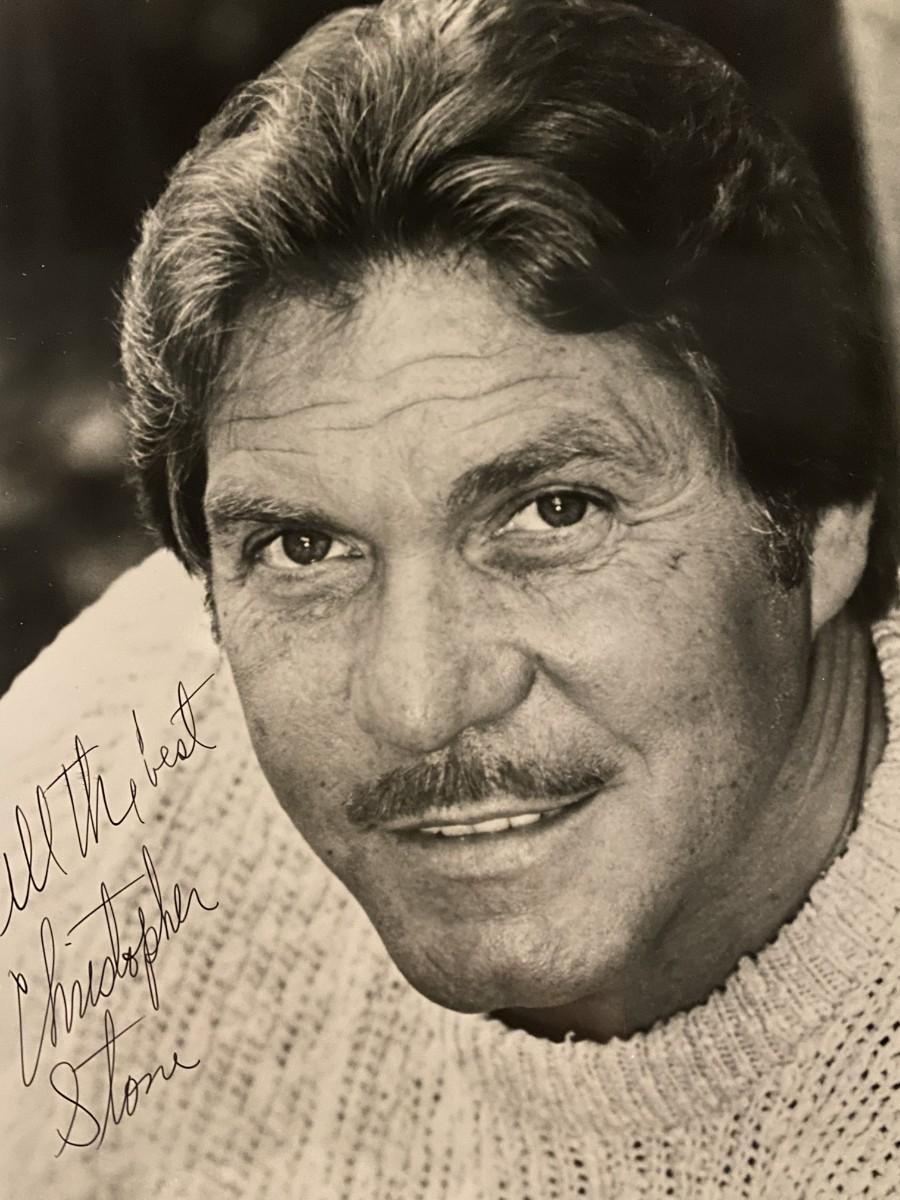 Christopher Stone signed photo | EstateSales.org