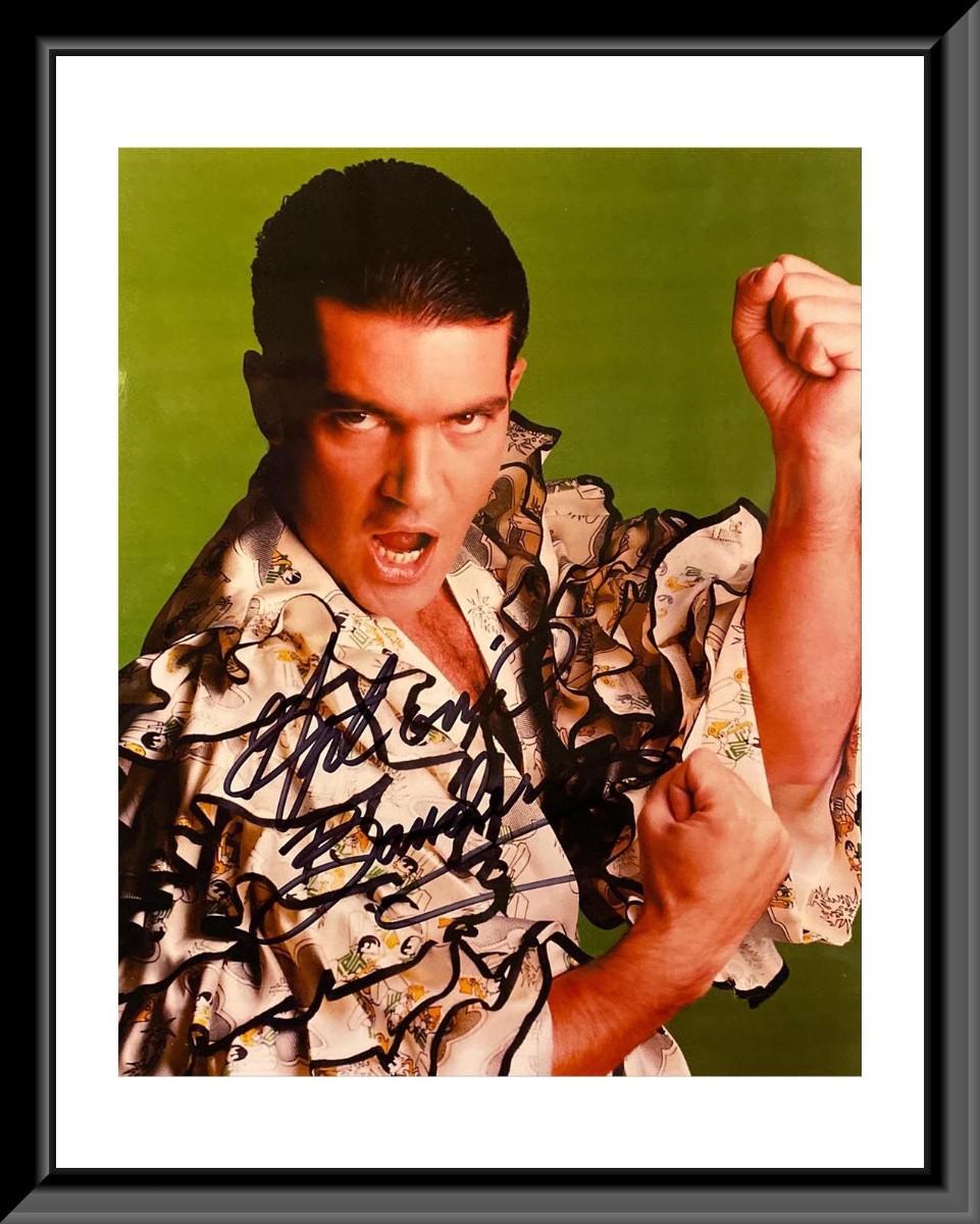 The Mambo Kings signed movie photo autographed by Antonio Banderas ...