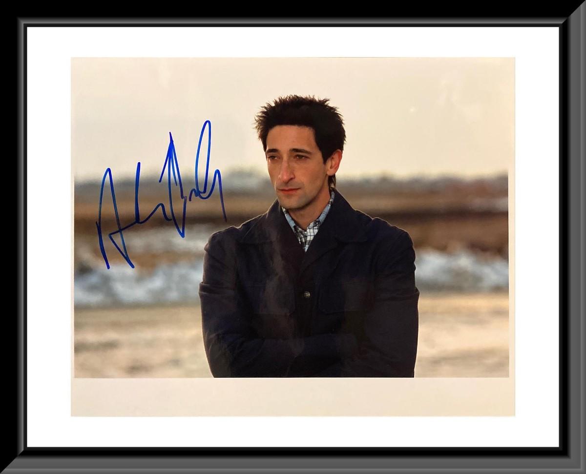 Adrien Brody signed photo. 8X10 Inches | EstateSales.org