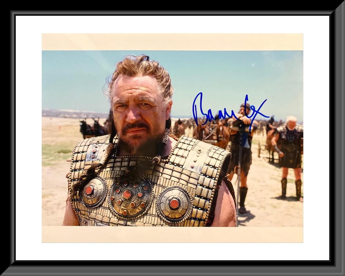 Troy Signed Movie Photo Autographed by Brian Cox. 8x10 inches ...