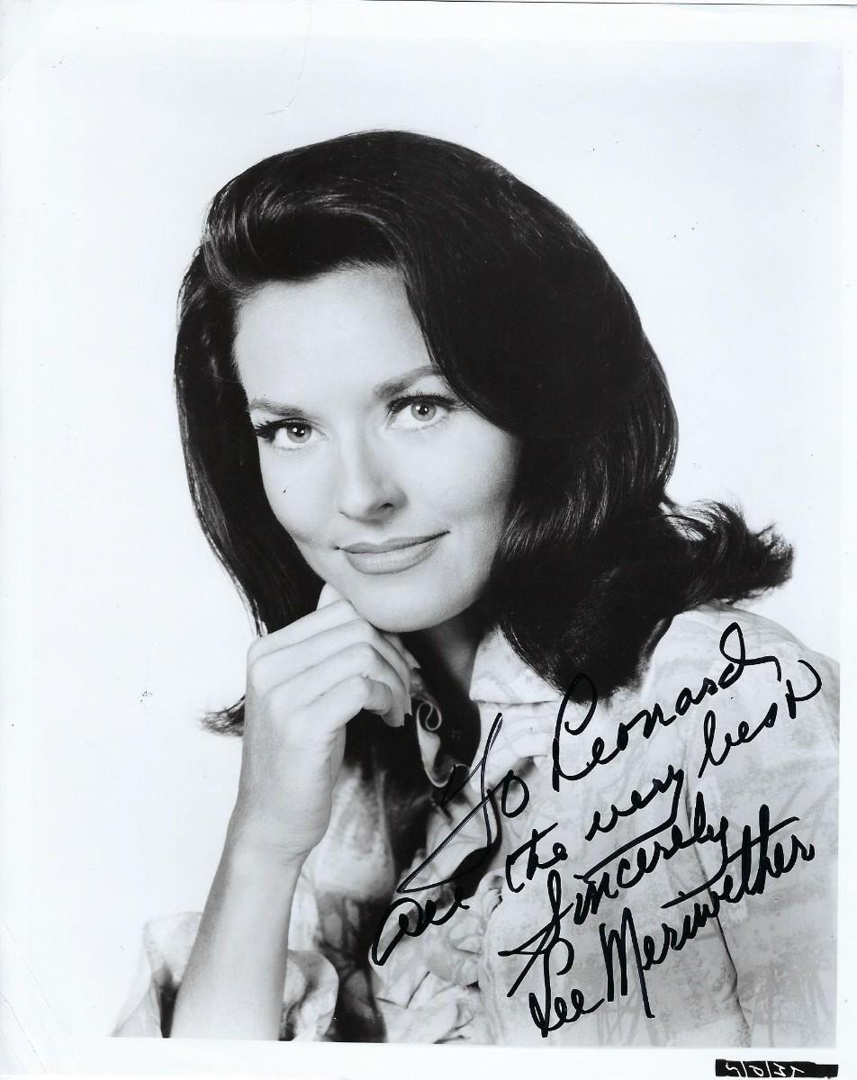 Miss America Lee Meriwether signed photo | EstateSales.org