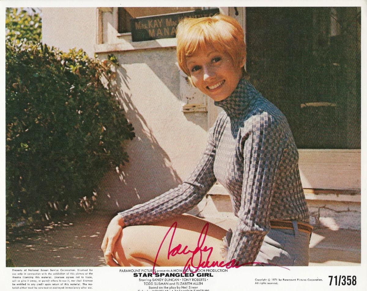 Star Spangled Girl Sandy Duncan signed movie photo | EstateSales.org
