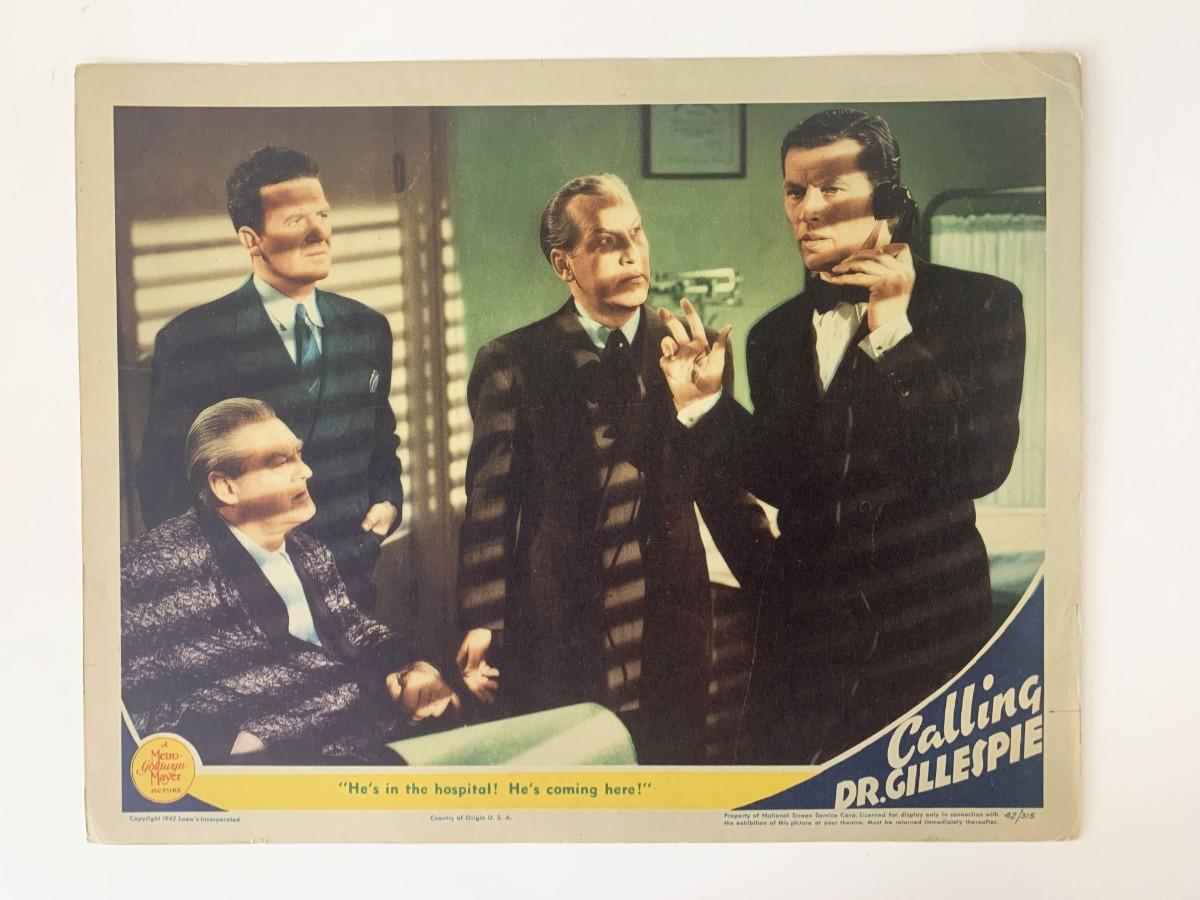 Calling Dr. Gillespie original 1942 vintage lobby card | EstateSales.org