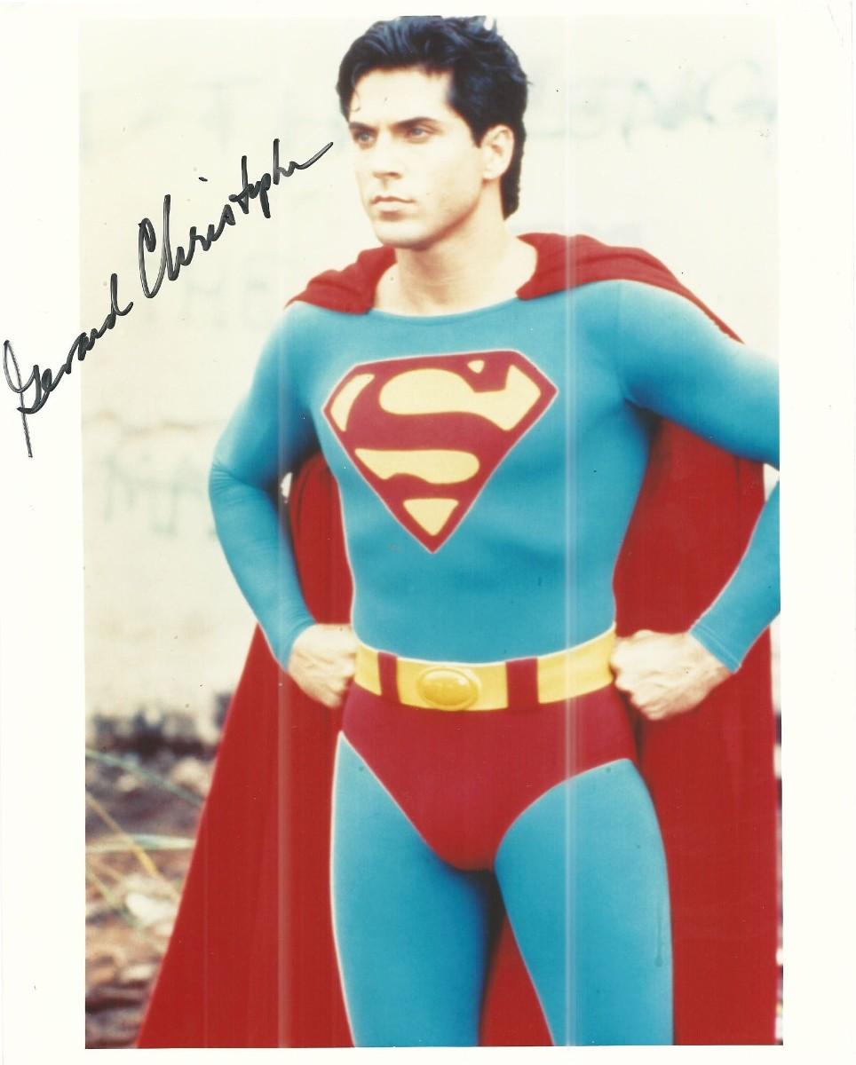 Superboy Gerard Christopher signed photo | EstateSales.org