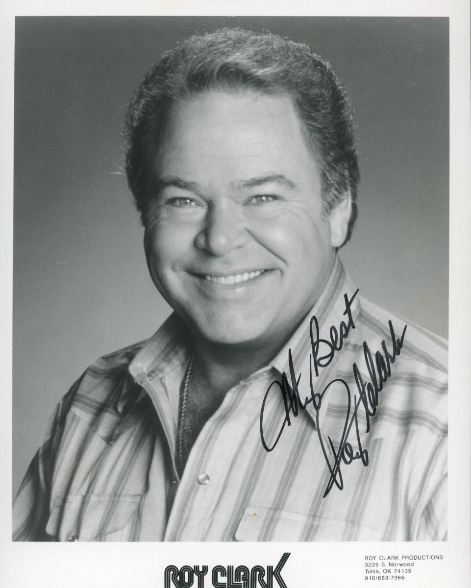 Roy Clark signed photo | EstateSales.org
