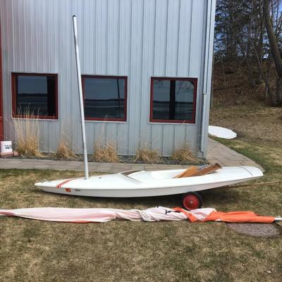 Mini Fish Sailboat by AMF/Alcort | EstateSales.org