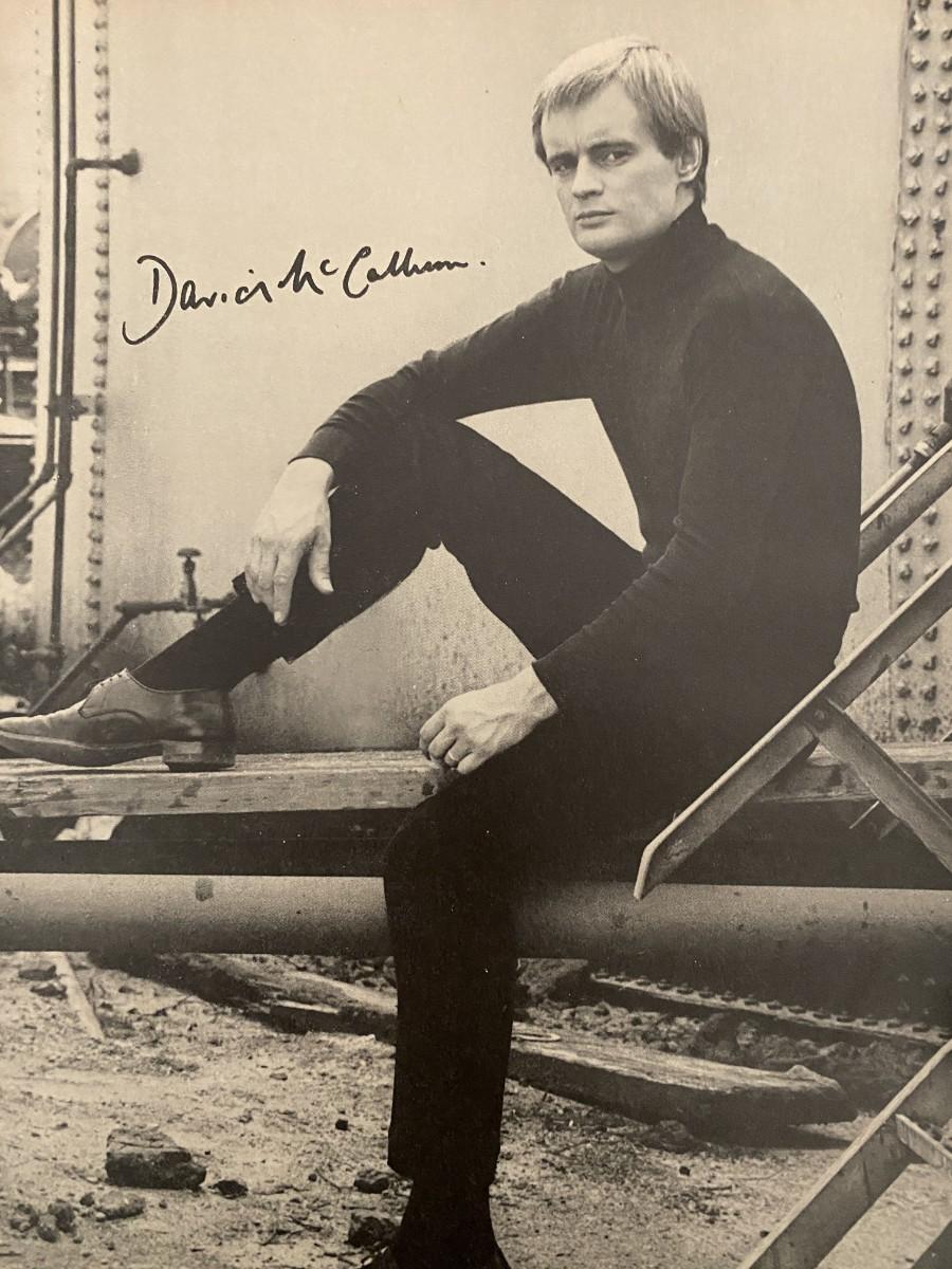 David McCallum Signed McCallum and Vaughn Magazine. | EstateSales.org