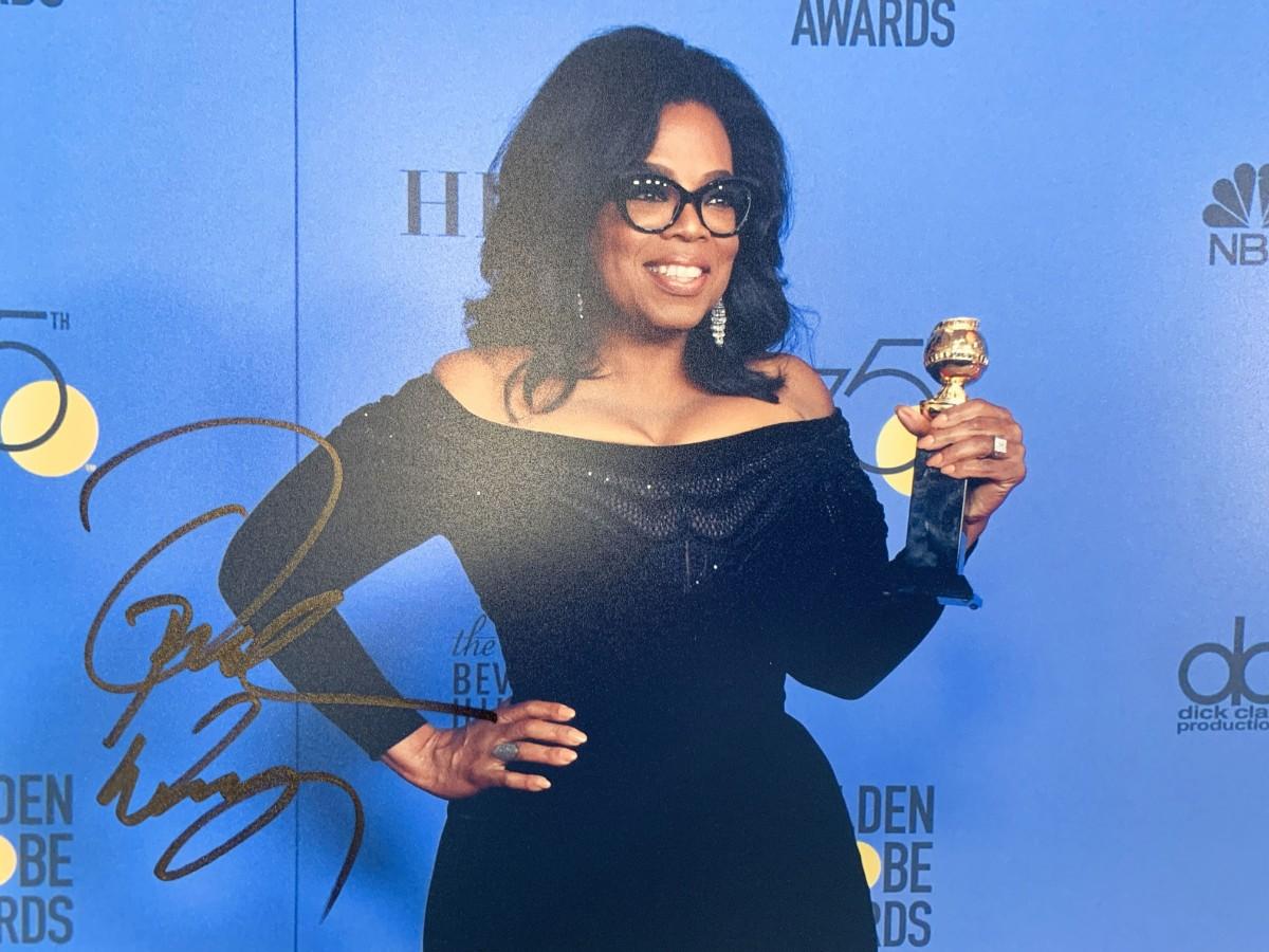 Oprah Winfrey signed photo | EstateSales.org