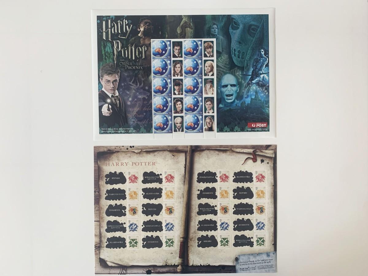 Harry Potter Stamp Set | EstateSales.org