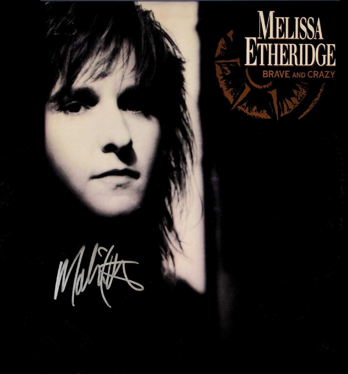 Melissa Etheridge signed Brave And Crazy album | EstateSales.org