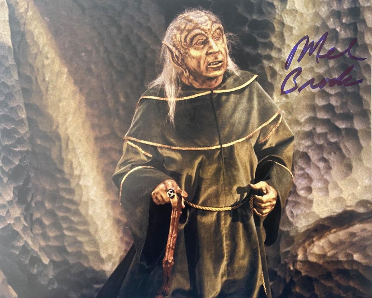 Spaceballs Mel Brooks signed movie photo | EstateSales.org
