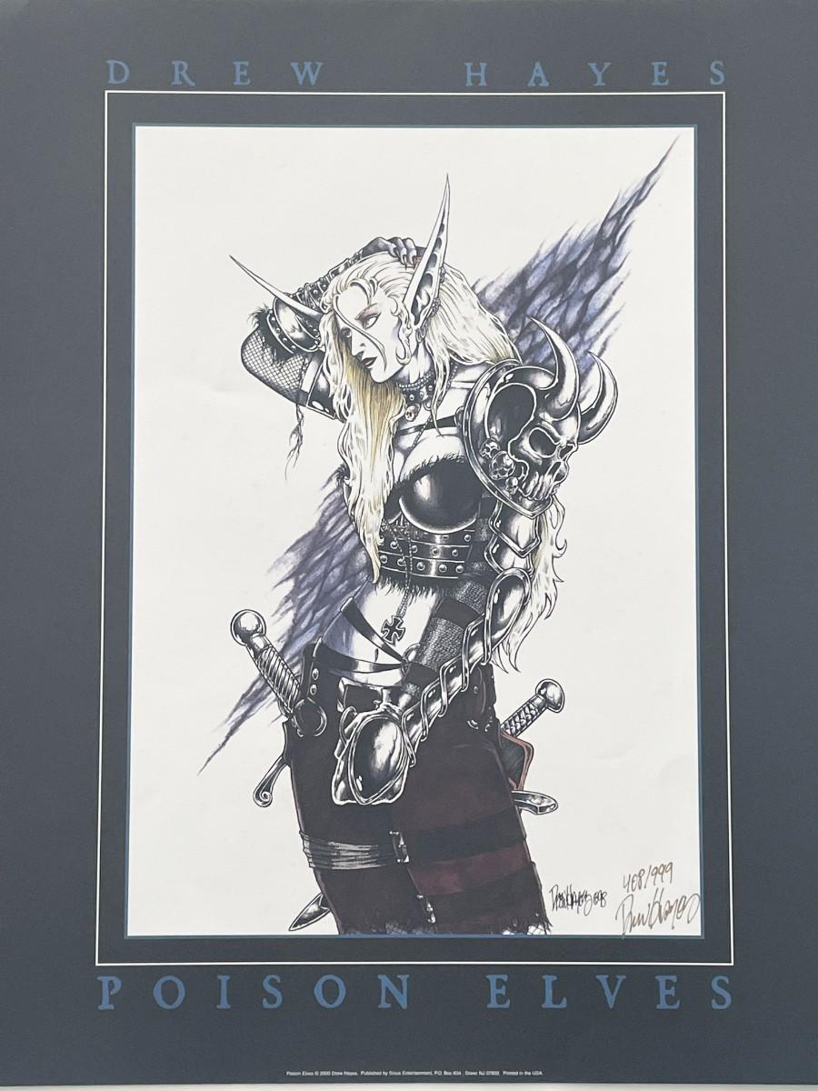Drew Hayes - Poison Elves Limited Edition Signed Art Print ...