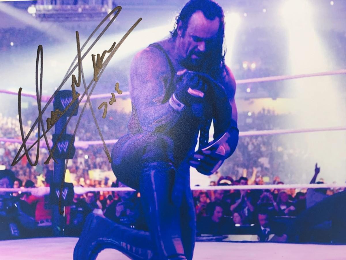 The Undertaker signed photo | EstateSales.org