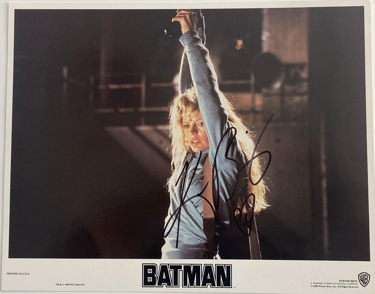 Batman Kim Basinger signed movie photo | EstateSales.org