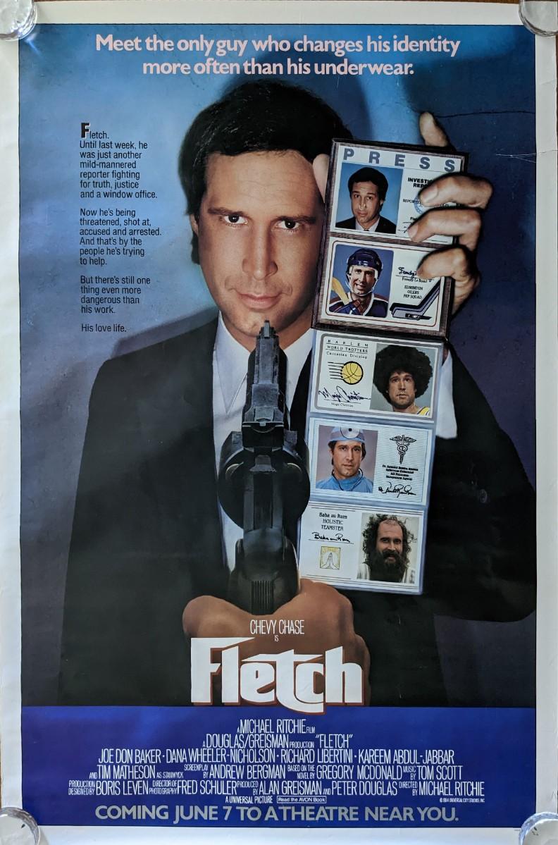 Fletch 1985 Original One Sheet Movie Poster | EstateSales.org