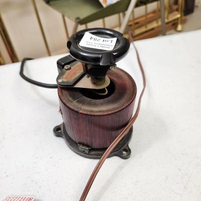 Vintage Variac VARIABLE TRANSFORMER Tested works | EstateSales.org