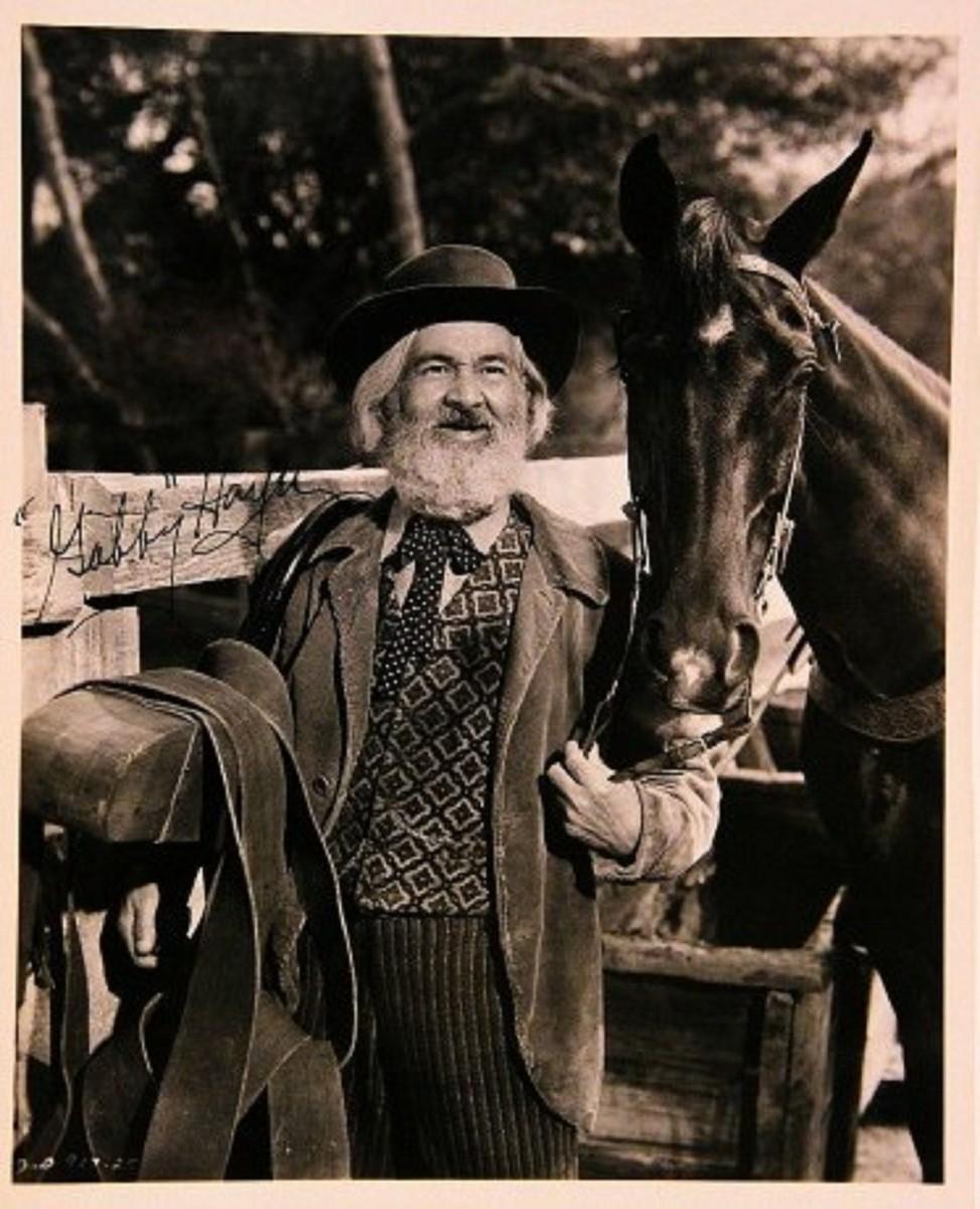 George "Gabby" Hayes signed portrait photo | EstateSales.org