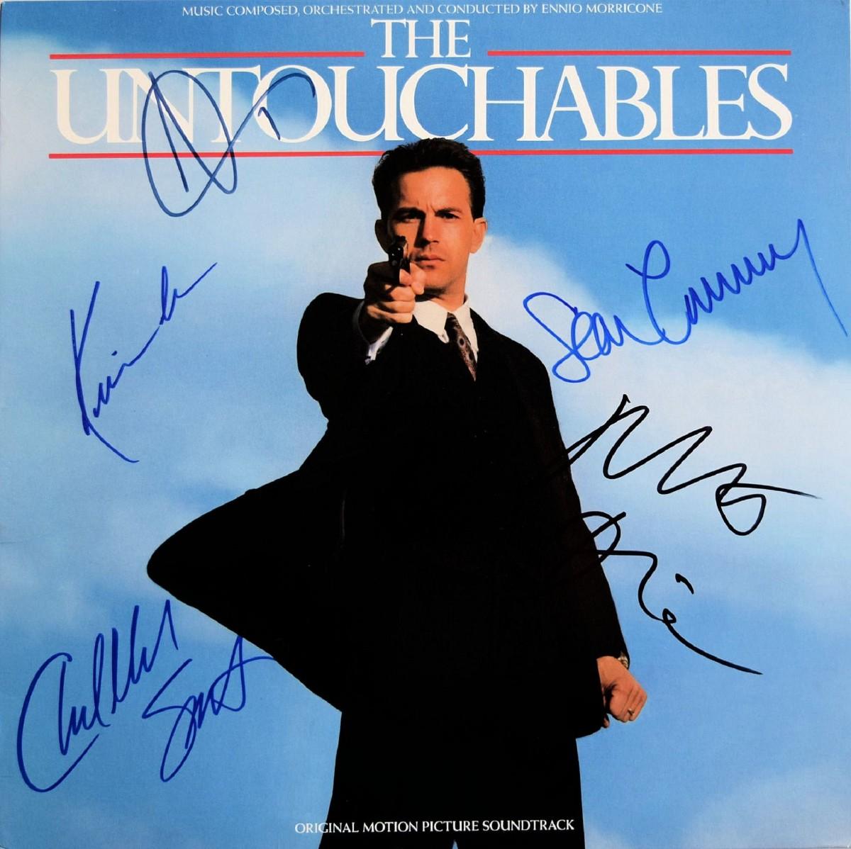 The Untouchables cast signed soundtrack | EstateSales.org