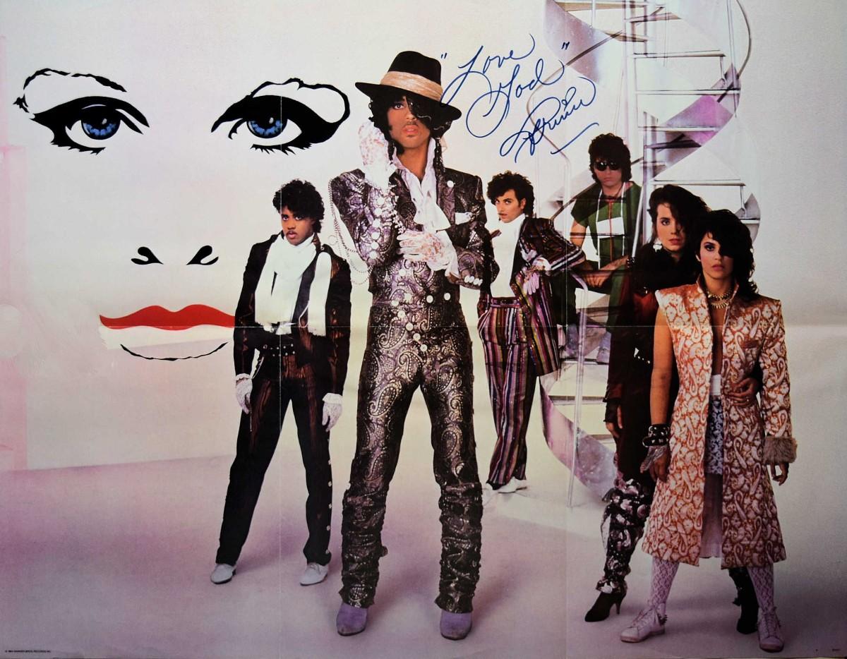Prince signed Poster | EstateSales.org