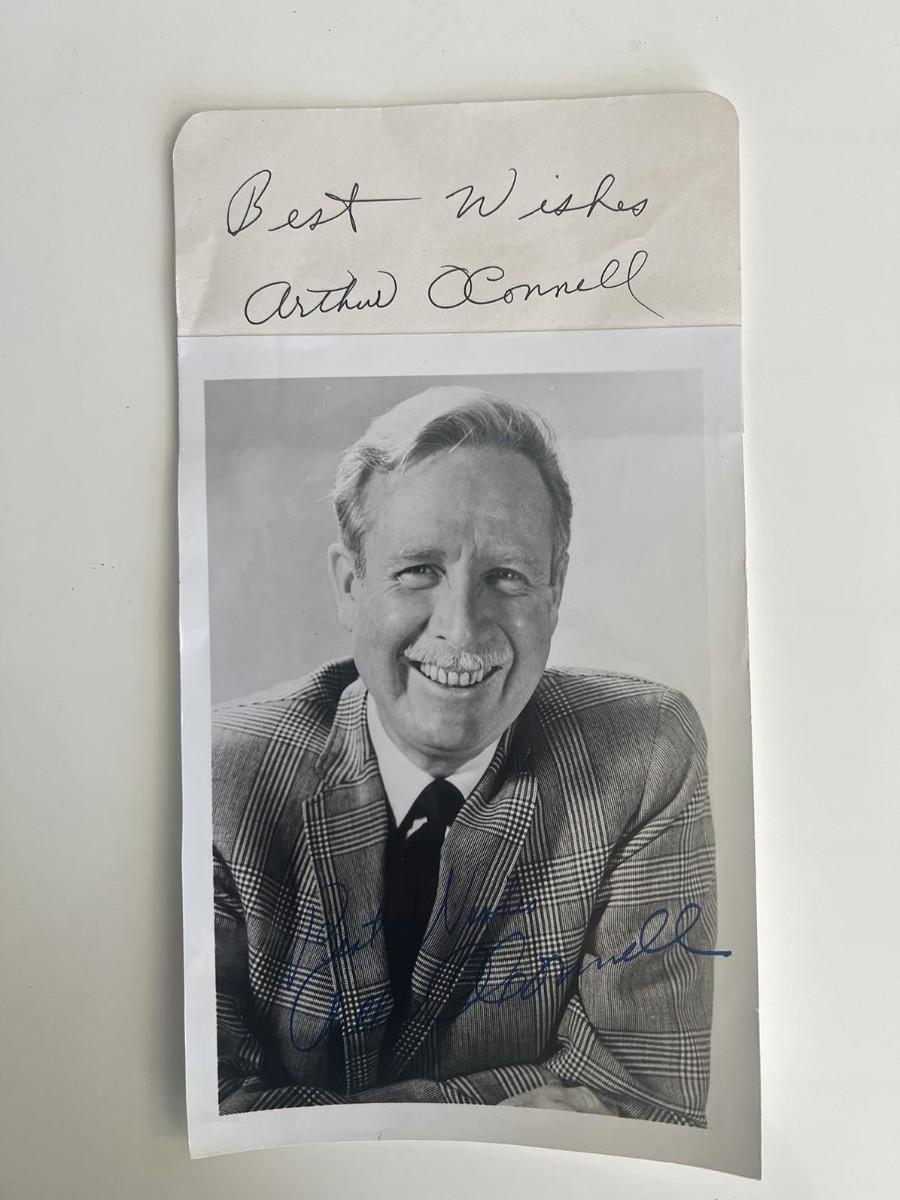 Picnic Arthur O'Connell signed photo | EstateSales.org