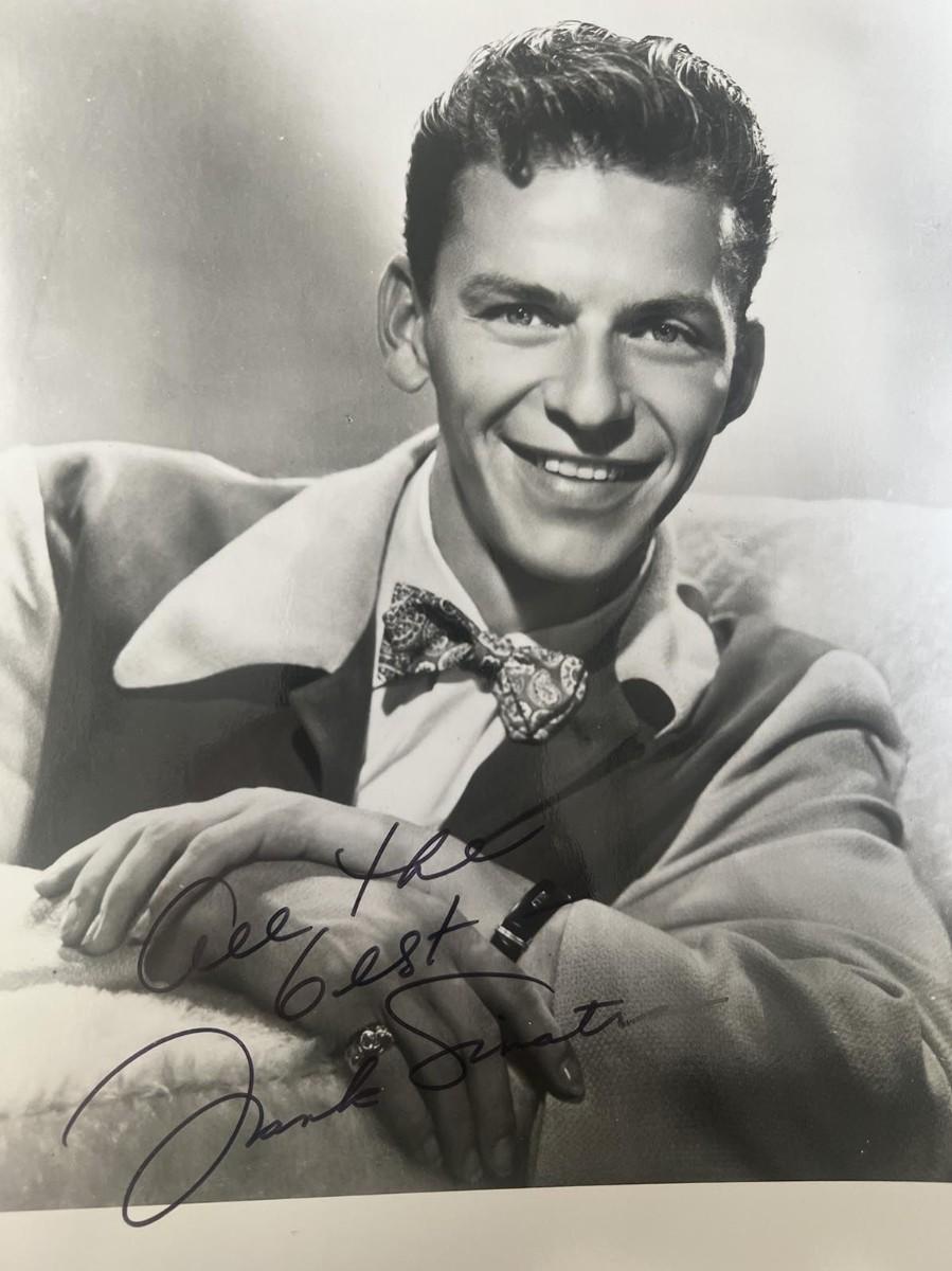 Frank Sinatra signed photo | EstateSales.org