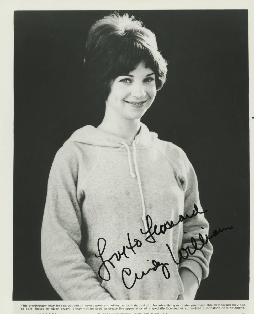 Cindy Williams signed photo | EstateSales.org