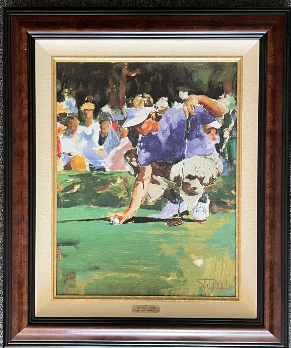 Scott Medlock signed The Right Touch Artist Proof | EstateSales.org