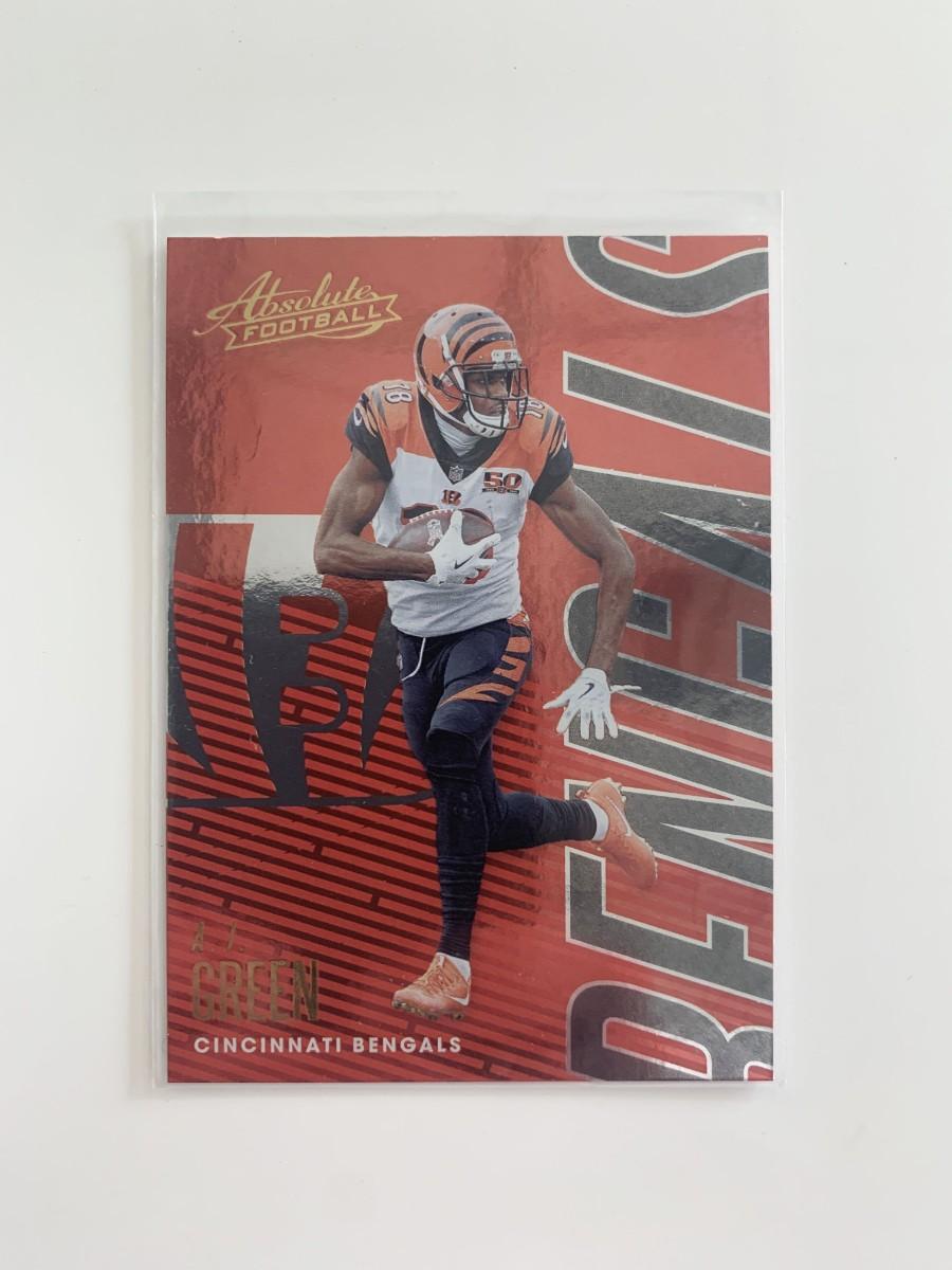 2018 PANINI ABSOLUTE FOOTBALL #20 A.J. GREEN CARD | EstateSales.org