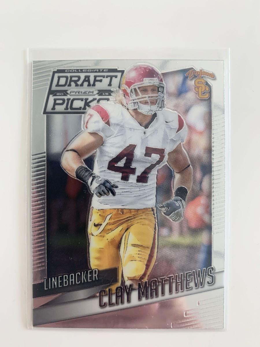 2015 PANINI DRAFT PICKS #25 CLAY MATHEWS CARD | EstateSales.org