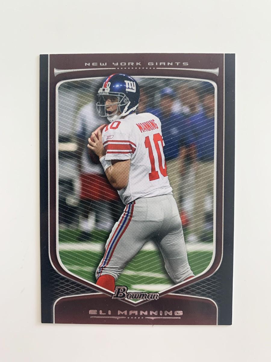 2009 TOPPS-BOWMAN #3 ELI MANNING CARD | EstateSales.org