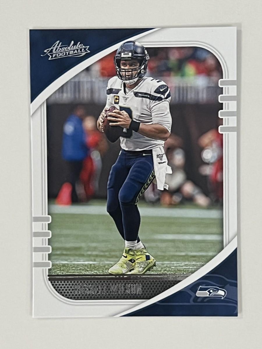 Seattle Seahawks Russell Wilson 2020 Panini Absolute Football #80 ...