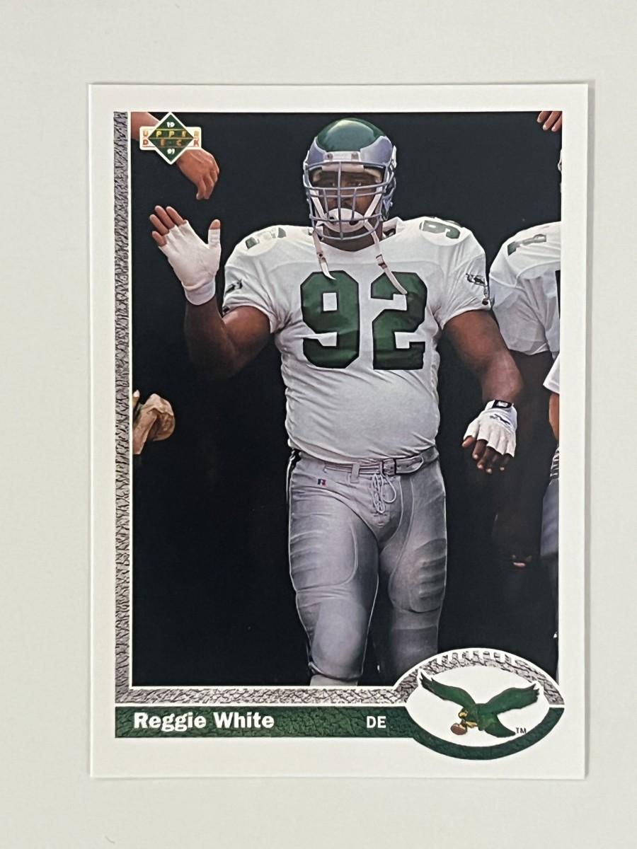 Philadelphia Eagles Reggie White 1991 Upper Deck #148 trading card ...
