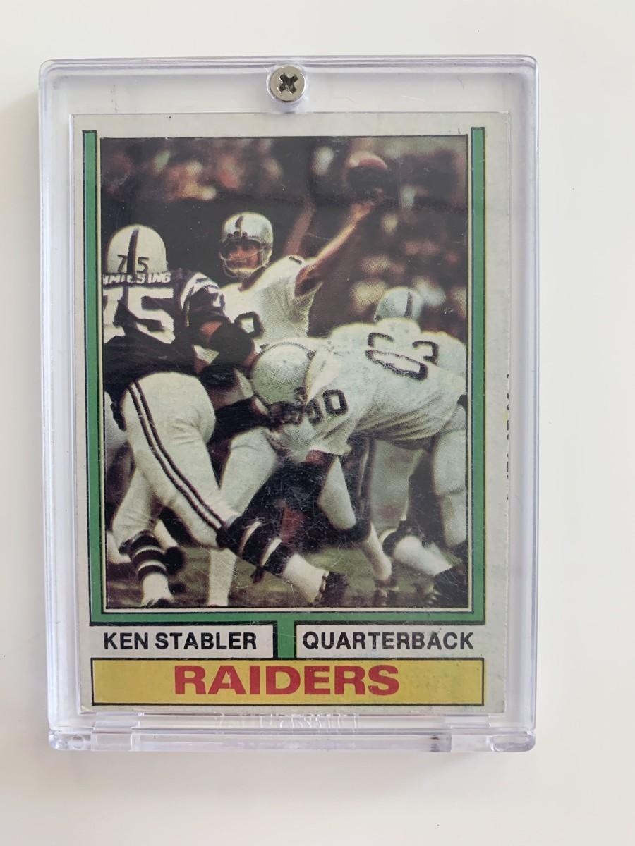 1974 TOPPS KEN STABLER #451 CARD | EstateSales.org