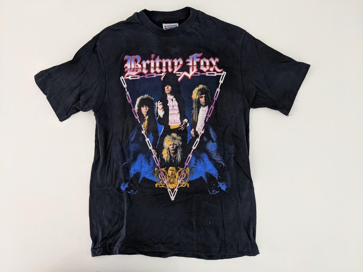 Britny Fox Rock Revolution Tour '88 T-Shirt | EstateSales.org