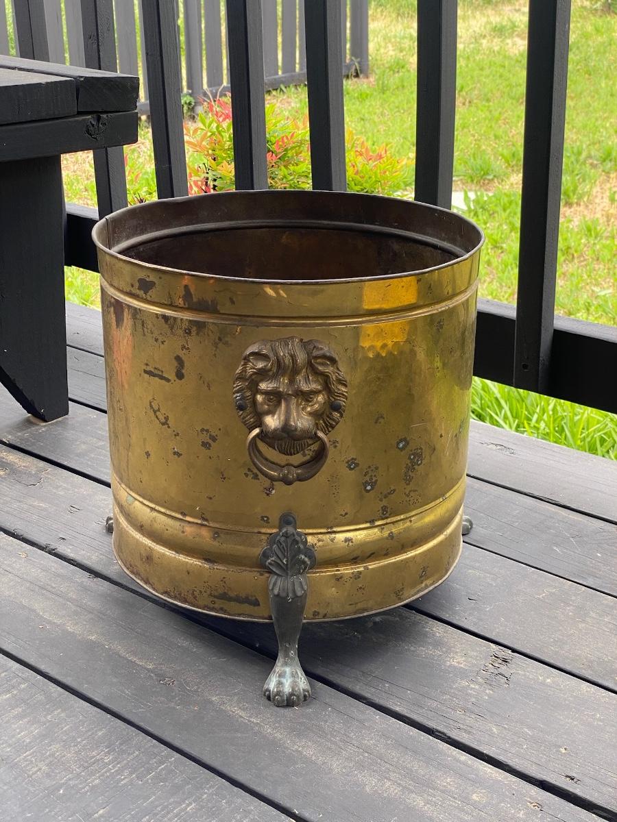 Brass Planter