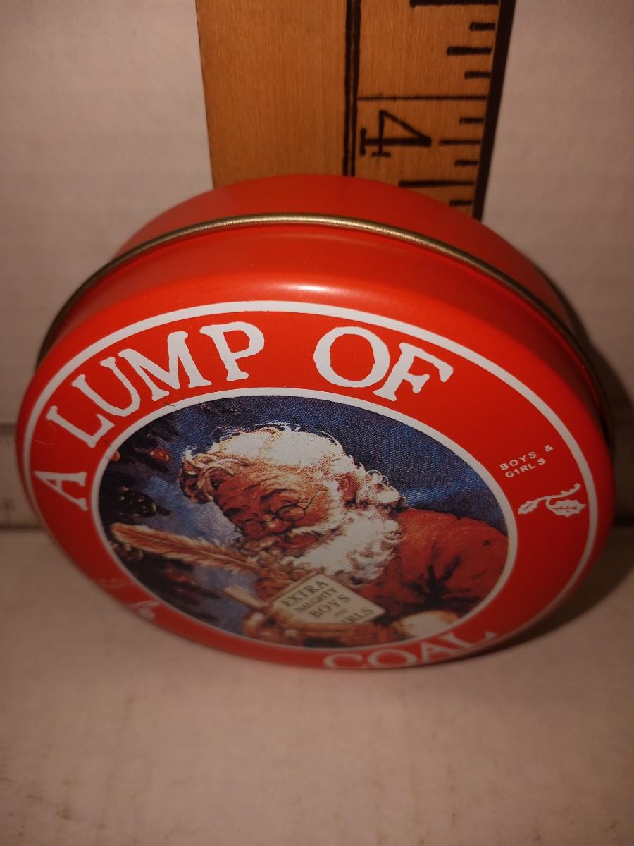The Tin Box Company A Lump Of Coal Holiday Collectible Tin For The