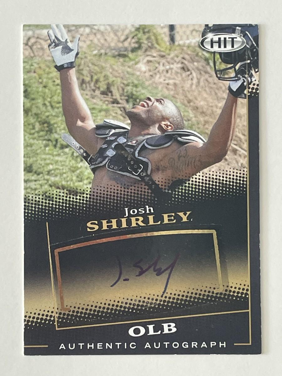 Josh Shirley signed autograph card | EstateSales.org