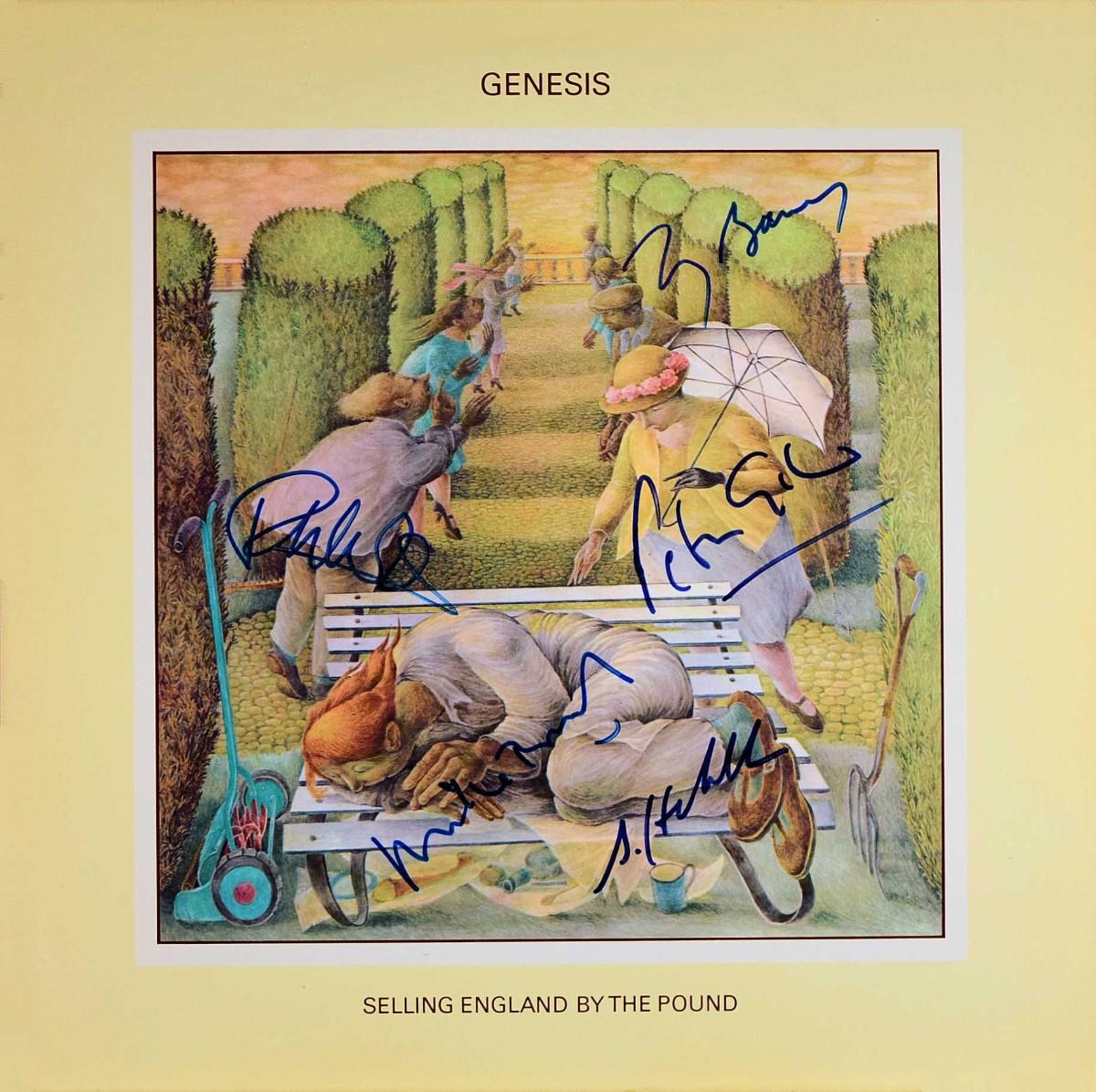 Genesis signed album | EstateSales.org