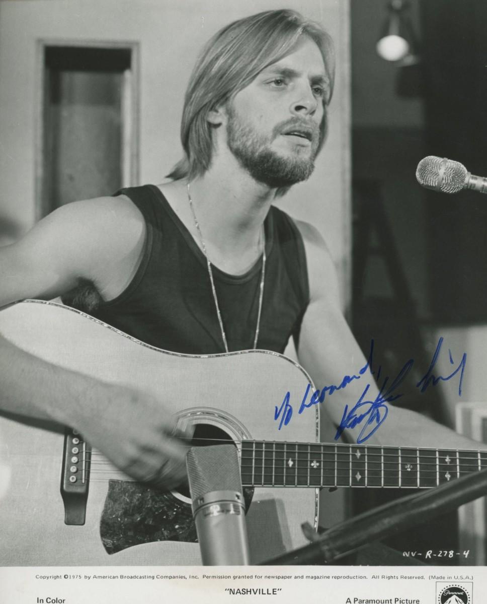 Nashville Keith Carradine Signed Movie Photo