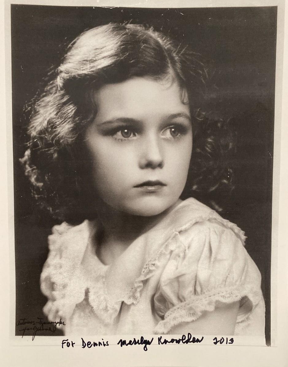 Marilyn Knowlden signed photo | EstateSales.org