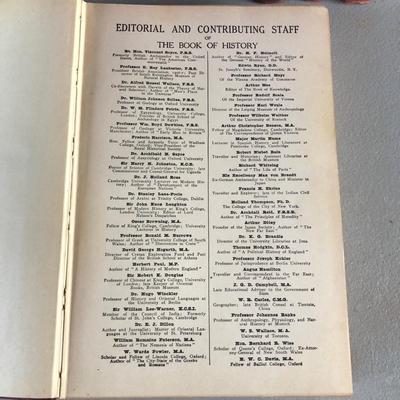 LOT 3M: "The Book of History: A History of All Nations" 18 Volume ...