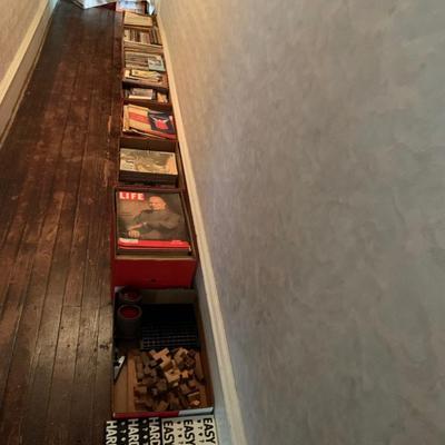 LOT:61: Hallway Surprise - Extra Large Collection of Magazines, Books ...